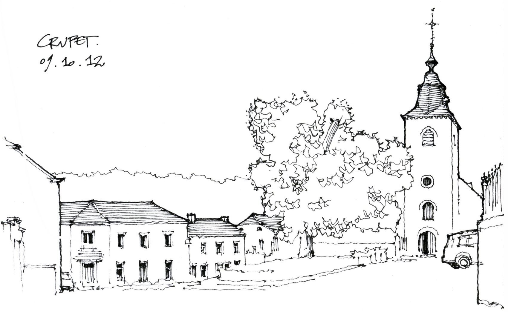 Église Saint-Martin de Crupet - Plus Beaux Villages de Wallonie