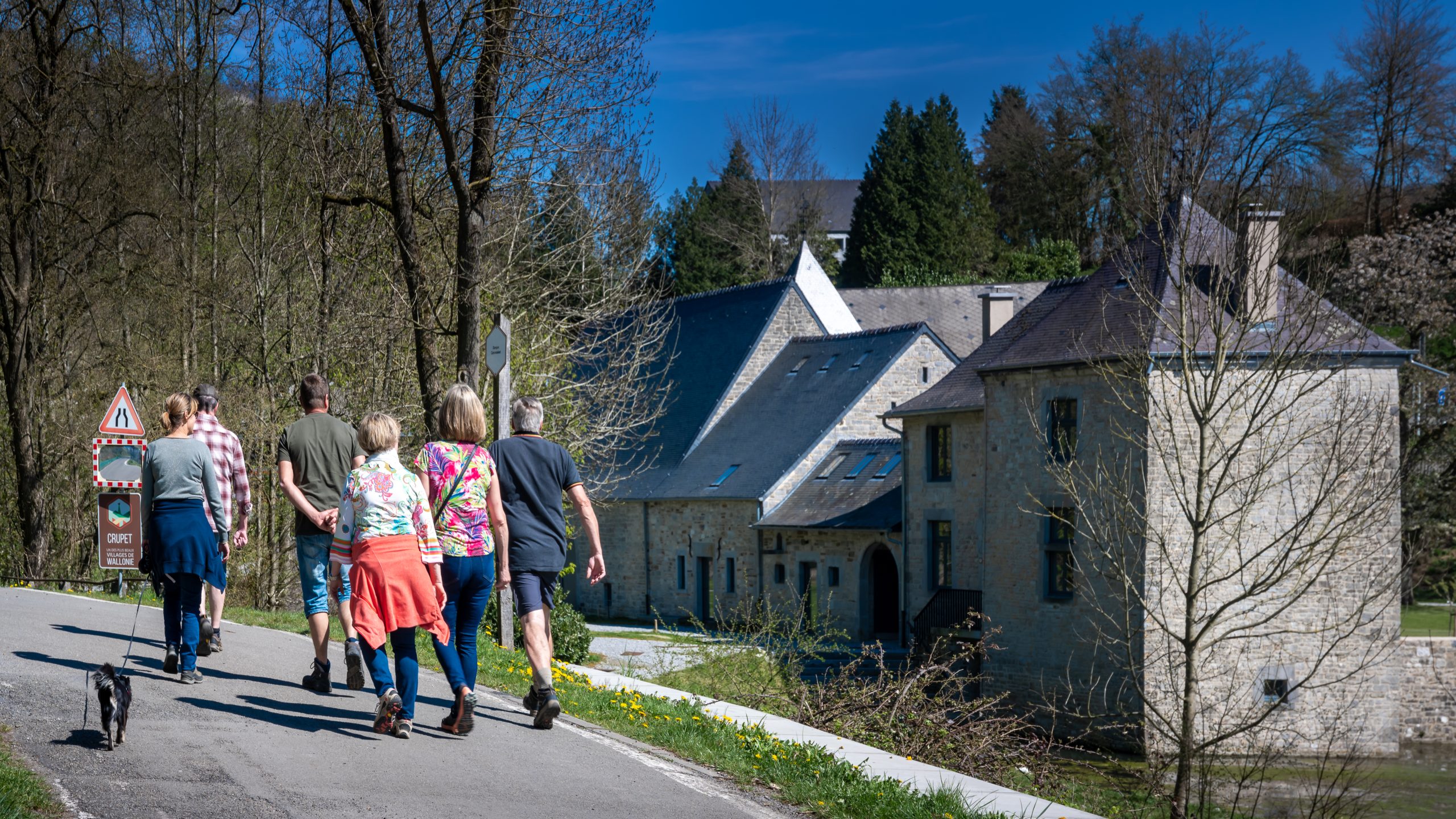 Crupet, village bordé de ruisseaux - Plus Beaux Villages de Wallonie