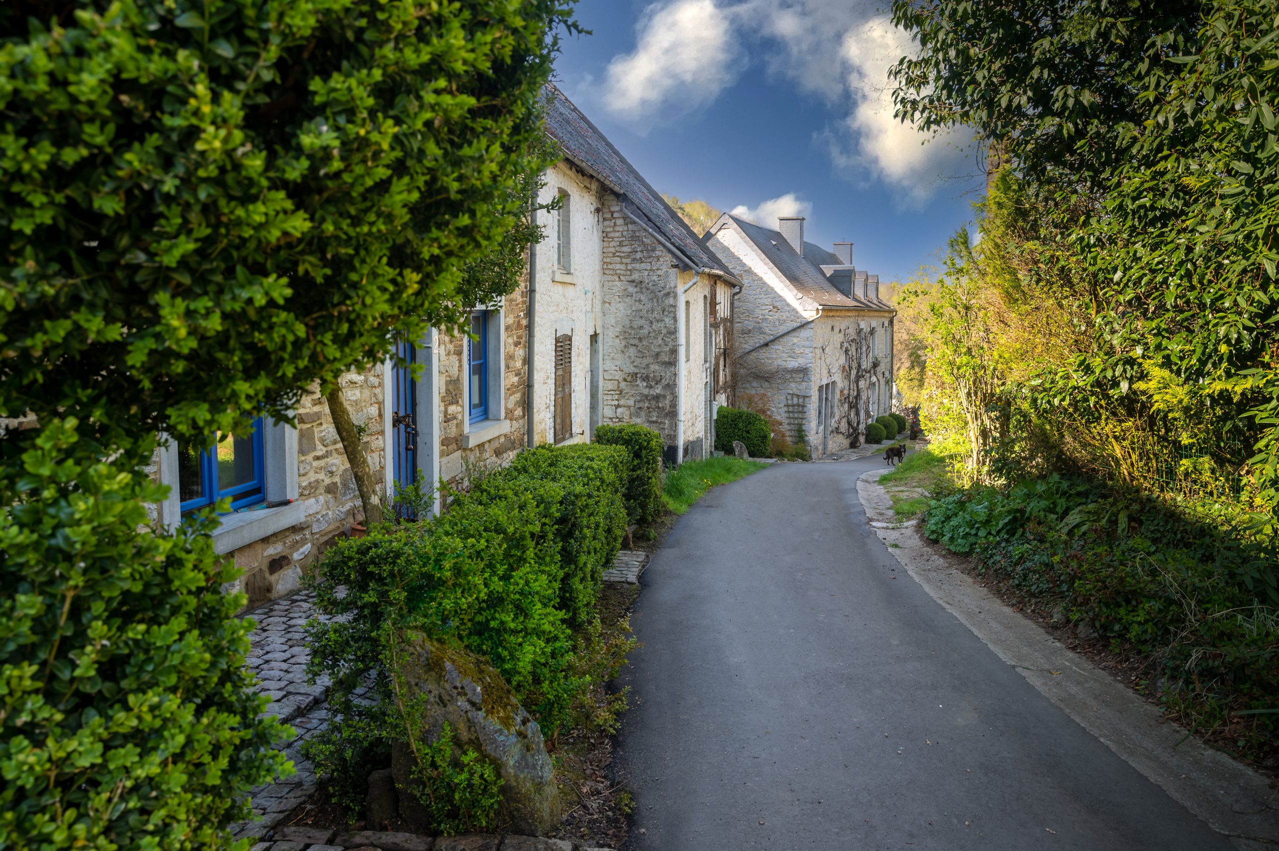 Crupet, village bordé de ruisseaux - Plus Beaux Villages de Wallonie