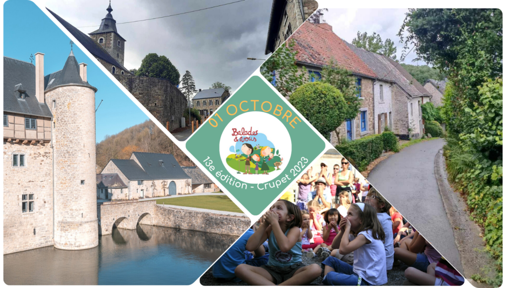 Balades & vous - CRUPET - Plus Beaux Villages de Wallonie